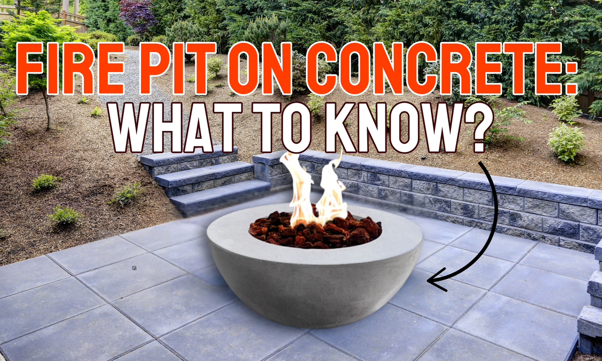 Fire Pits on a Concrete Slab: Everything You Need To Know