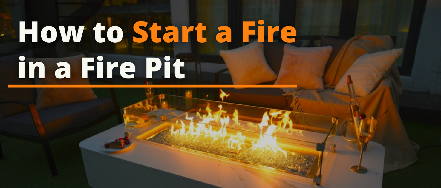 How to Start a Fire in a Fire Pit (Step-By-Step Guide)