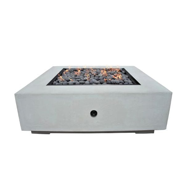 Pottery Works 48" Pannus Square Concrete Fire Pit