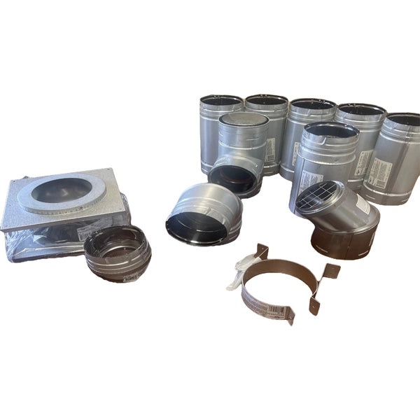 SIMPSON DURA-VENT 4" PELLET VENT GROUND FLOOR KIT (AC-4EPV-GFK) 49795
