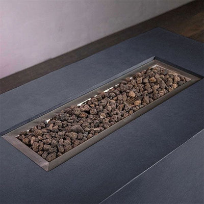 Starfire Designs Beton Rectangle Concrete LPT Fire Pit