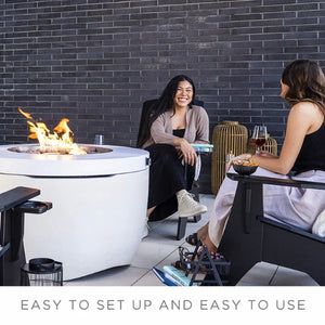 Ledge Halo™ Firepit – Stylish, Durable, & Innovative Outdoor Fire Pit