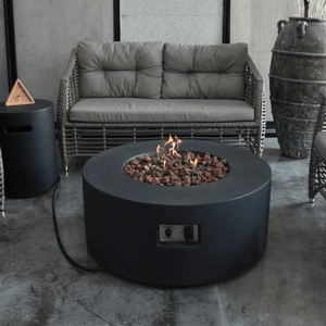 Modeno Venice Round Concrete Fire Pit | Fire Pit Surplus