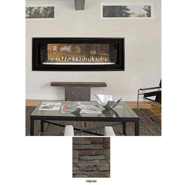 Double-Sided Fireplace